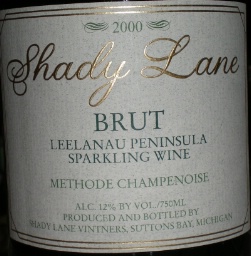 2000 Shady Lane Brut, USA, Michigan, Leelanau Peninsula - CellarTracker
