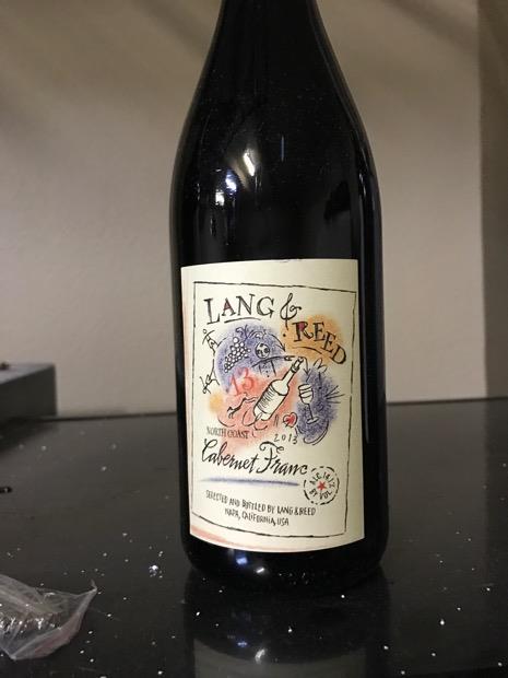 2013 Lang & Reed Cabernet Franc, USA, California, North Coast ...