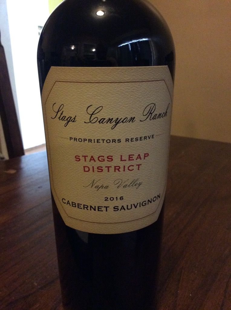 2016 Stags Canyon Ranch Cabernet Sauvignon Proprietors Reserve, USA ...