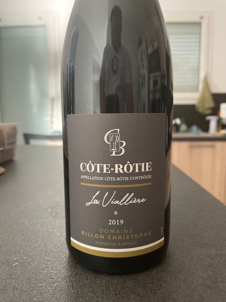 2020 Christophe Billon Côte-Rôtie La Viallière, France, Rhône, Northern ...
