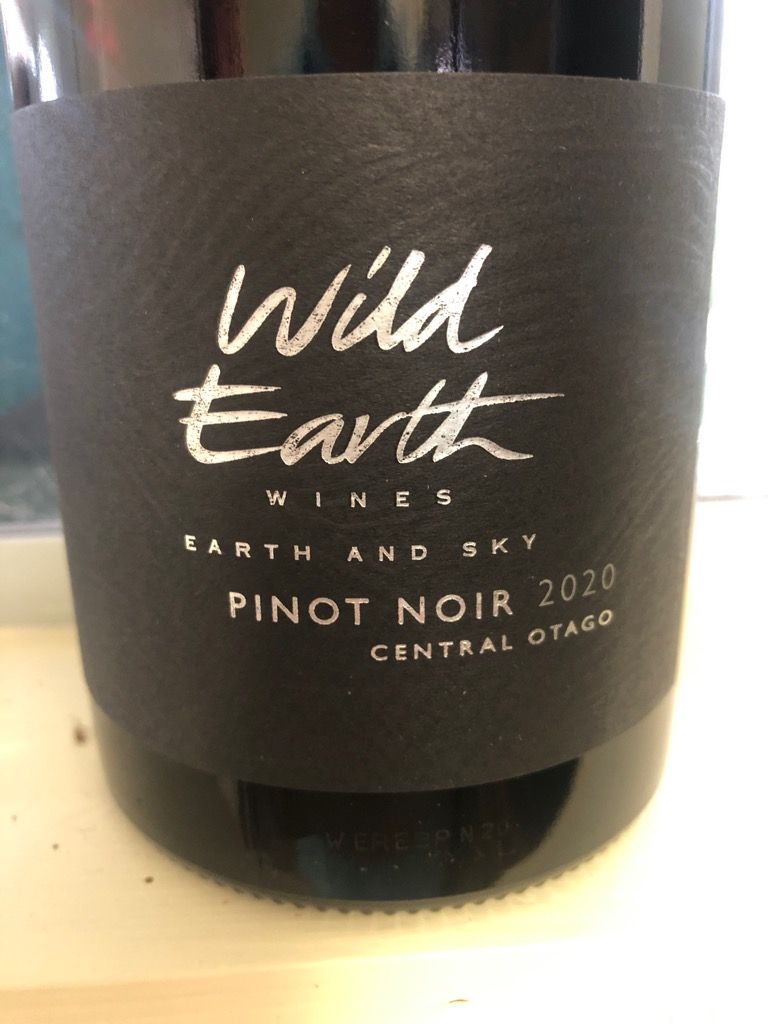 2020 Wild Earth Pinot Noir Earth & Sky, New Zealand, South Island ...