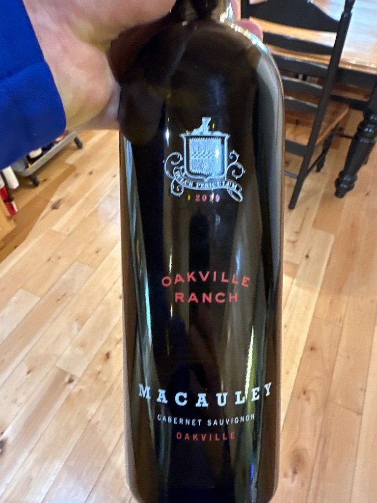 2019 Macauley Cabernet Sauvignon Oakville Ranch, USA, California, Napa ...