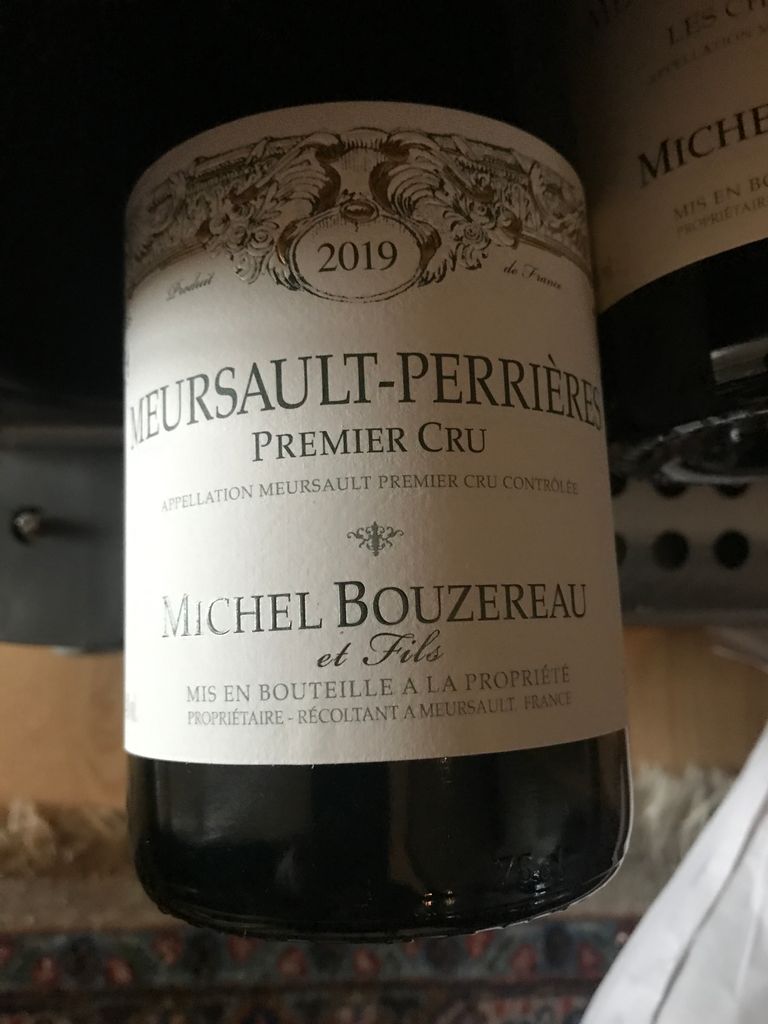 2019 Michel Bouzereau et Fils Meursault 1er Cru Les Perrières, France ...