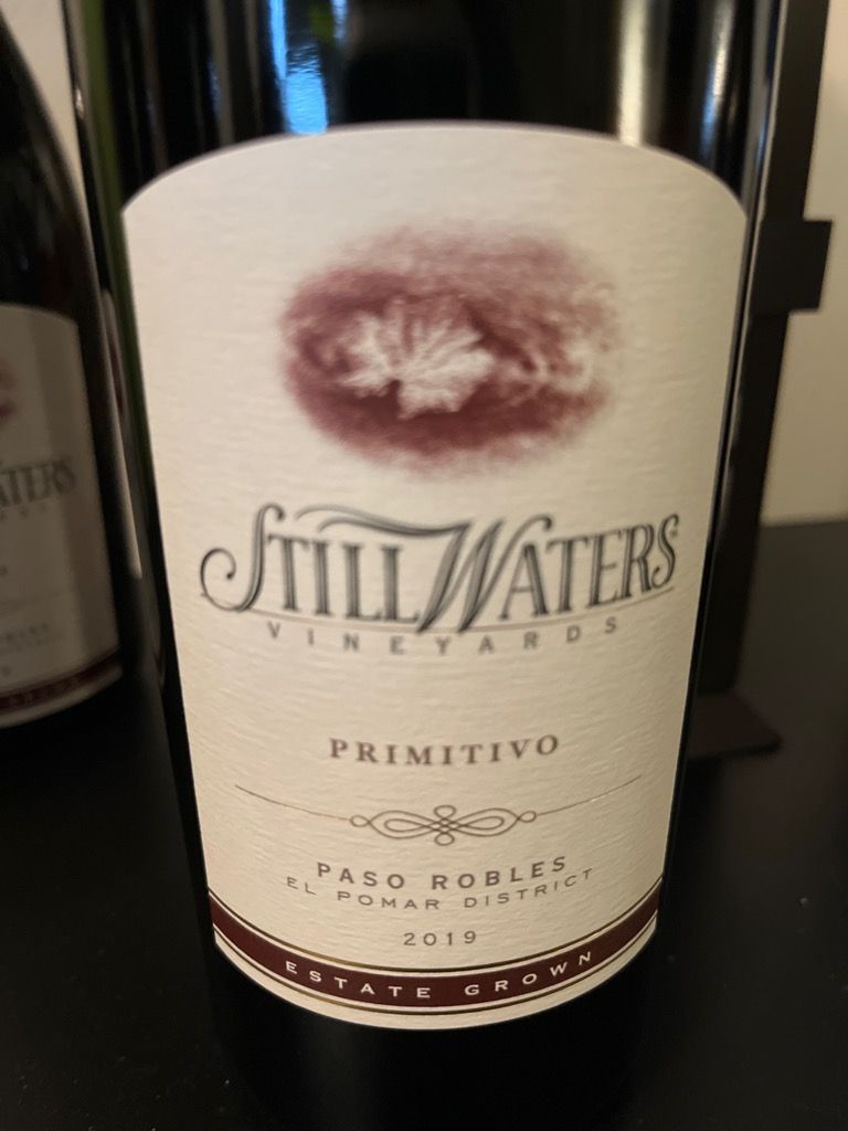 2019 Still Waters Vineyards Primitivo, USA, California, Central Coast ...