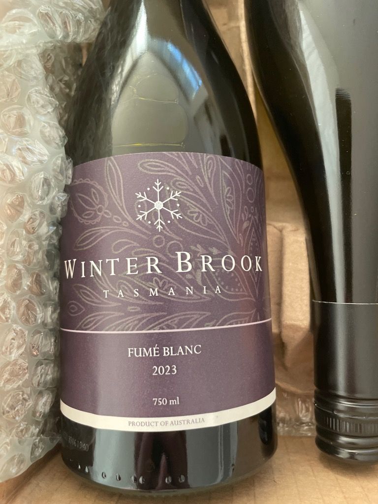 2023 Winter Brook Fumé Blanc Winter Brook, Australia, Tasmania, Tamar ...