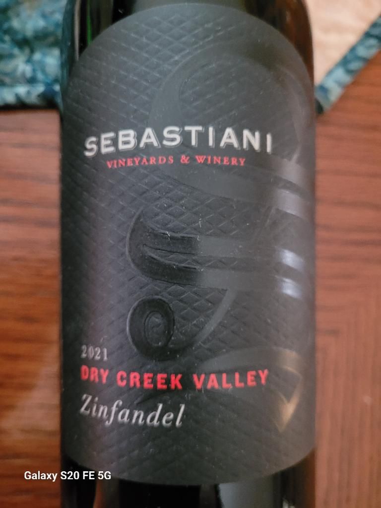 2021 Sebastiani Vineyards & Winery Zinfandel Dry Creek Valley, USA ...