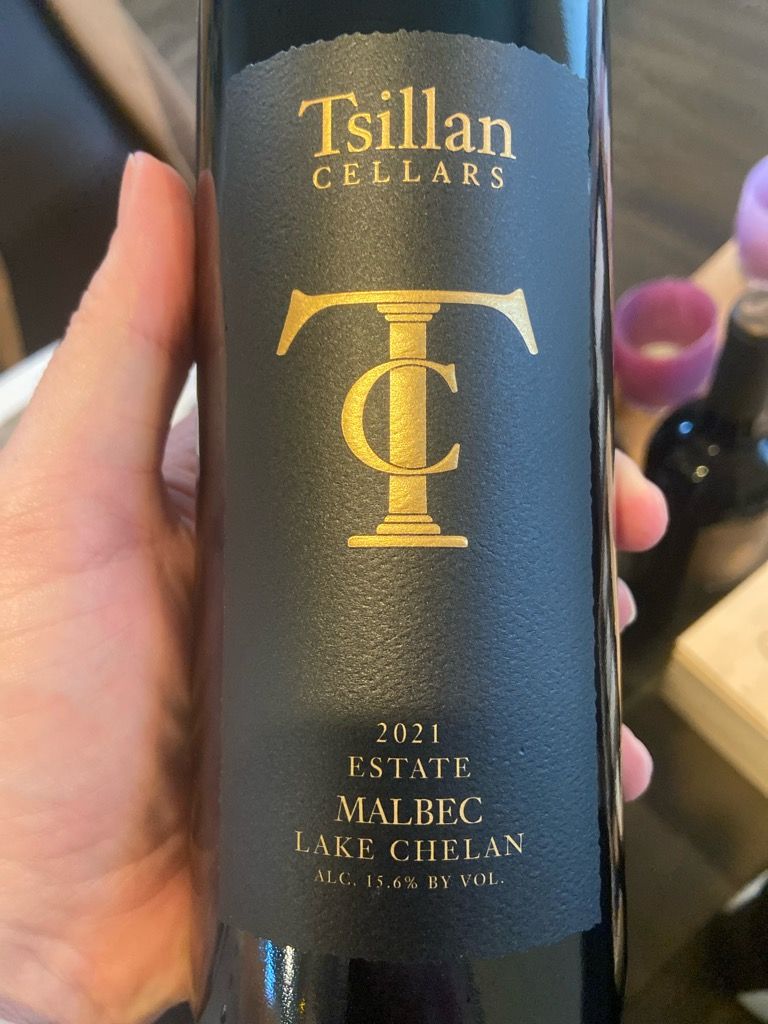 2021 Tsillan Cellars Malbec Estate, USA, Washington, Columbia Valley ...