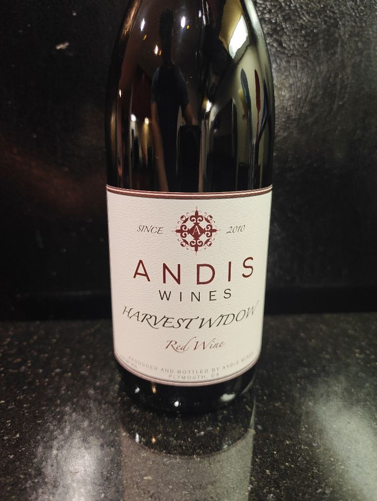2021 Andis Wines Harvest Widow Red, USA, California, Sierra Foothills ...