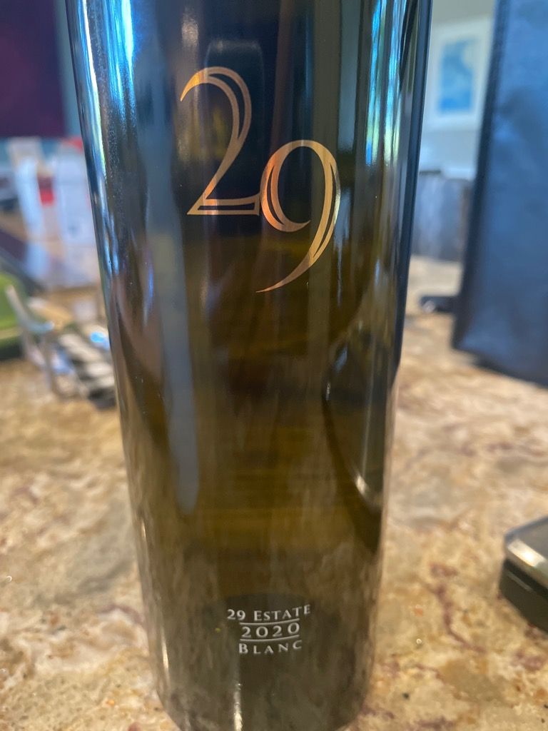 2020 Vineyard 29 Sauvignon Blanc Estate, USA, California, Napa Valley ...