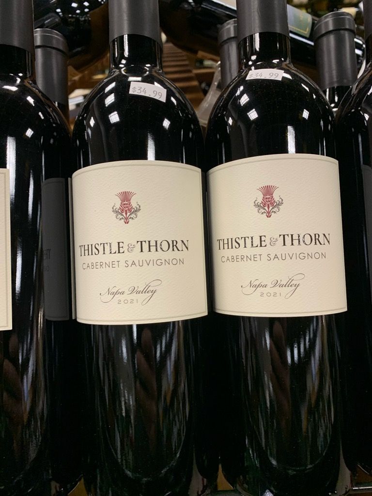 2021 Thistle & Thorn Cabernet Sauvignon, USA, California, Napa Valley ...