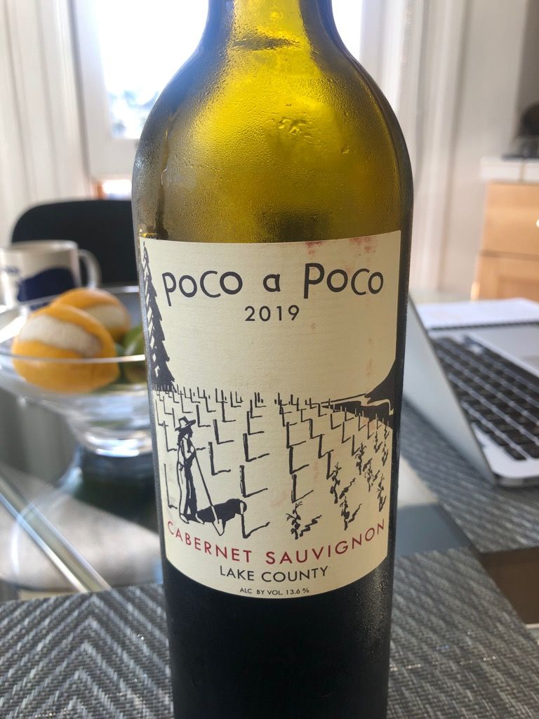 2019 Poco a Poco Cabernet Sauvignon, USA, California, North Coast, Lake ...