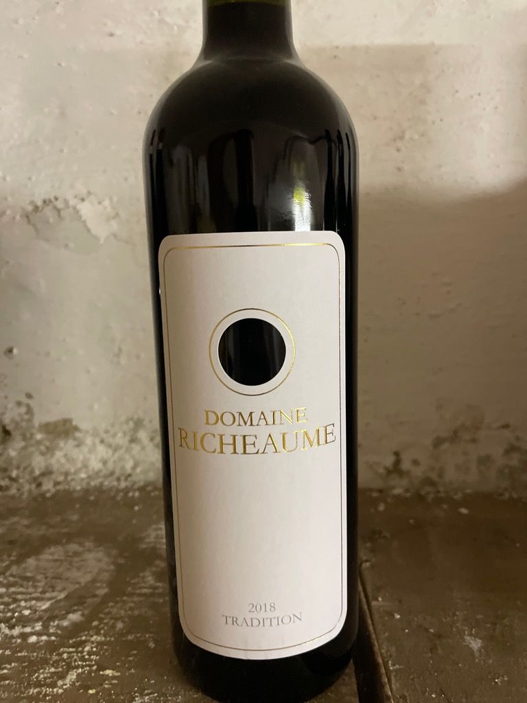 2018 Domaine Richeaume Tradition, France - CellarTracker