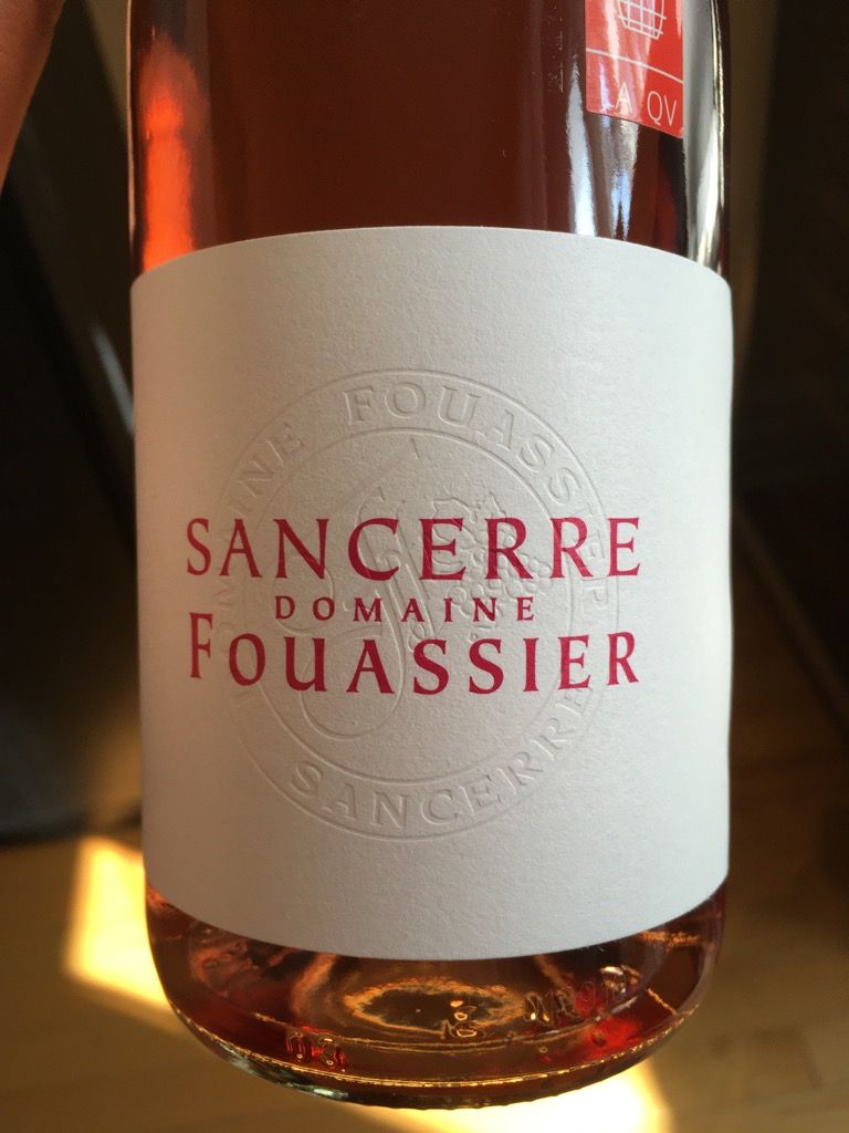 2022 Fouassier Sancerre Rosé, France, Loire Valley, Upper Loire ...
