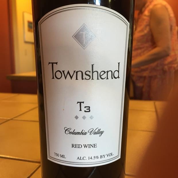 NV Townshend "Red Table Wine", USA, Washington, Columbia Valley ...