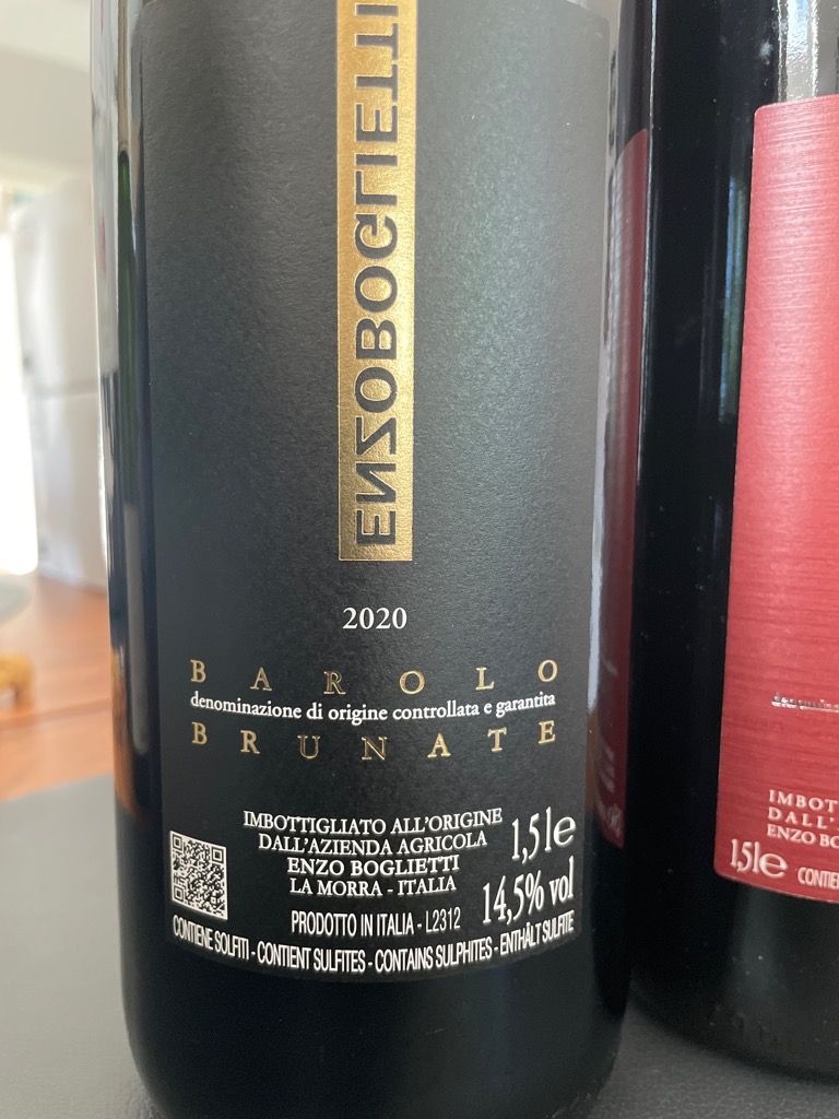 2021 Enzo Boglietti Barolo Brunate, Italy, Piedmont, Langhe, Barolo ...