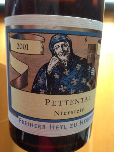 2006 Freiherr Heyl zu Herrnsheim Niersteiner Pettenthal Riesling ...