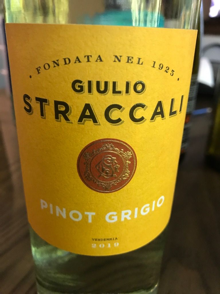 2020 Giulio Straccali Pinot Grigio, Italy, Lombardia, Provincia di ...