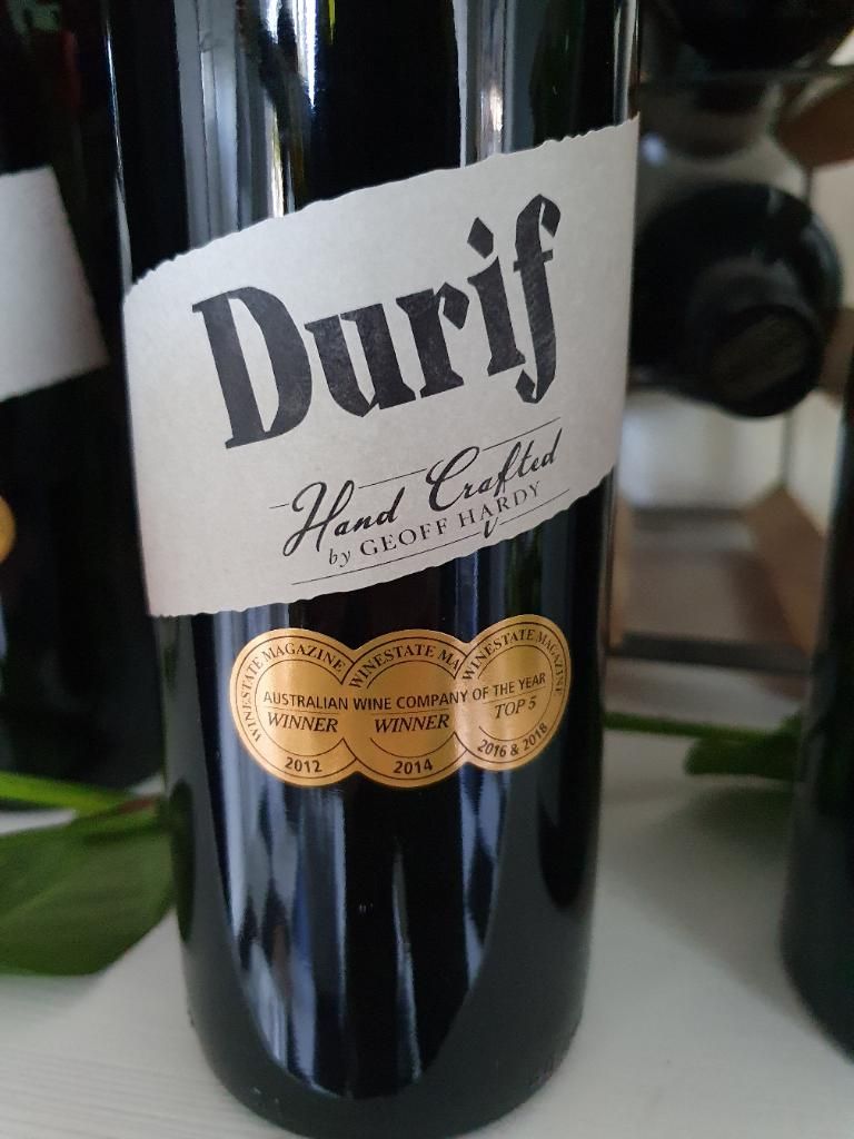 2019 Hand Crafted by Geoff Hardy Durif, Australia, South Australia ...