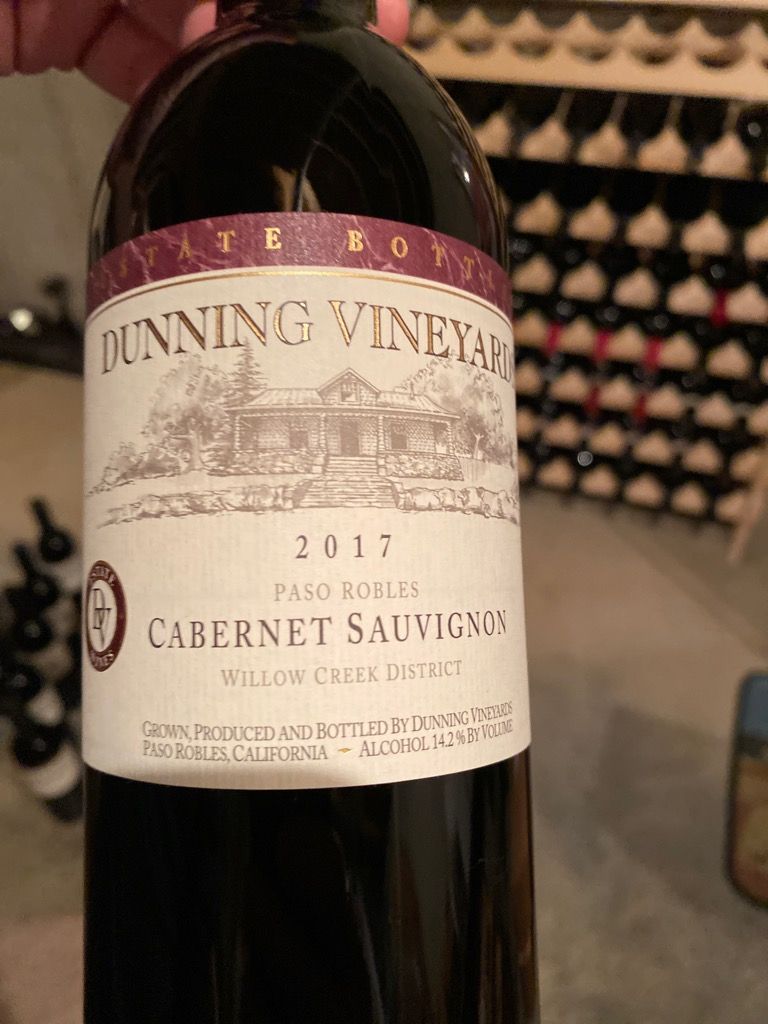 2017 Dunning Vineyards Cabernet Sauvignon, USA, California, Central ...