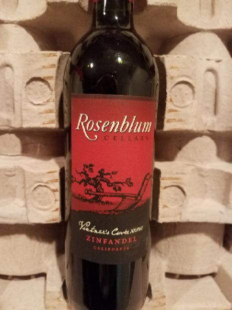 NV Rosenblum Cellars Zinfandel Vintner's Cuvée XXXVIII, USA, California ...