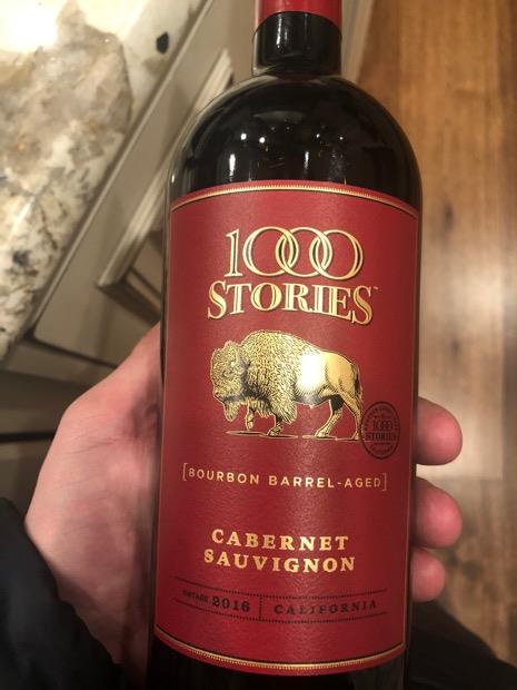 2016 1000 Stories Cabernet Sauvignon, USA, California - CellarTracker