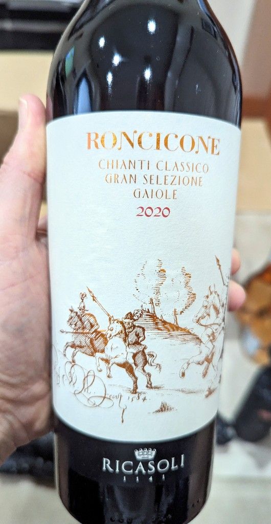 2020 Barone Ricasoli Chianti Classico Gran Selezione Roncicone, Italy ...