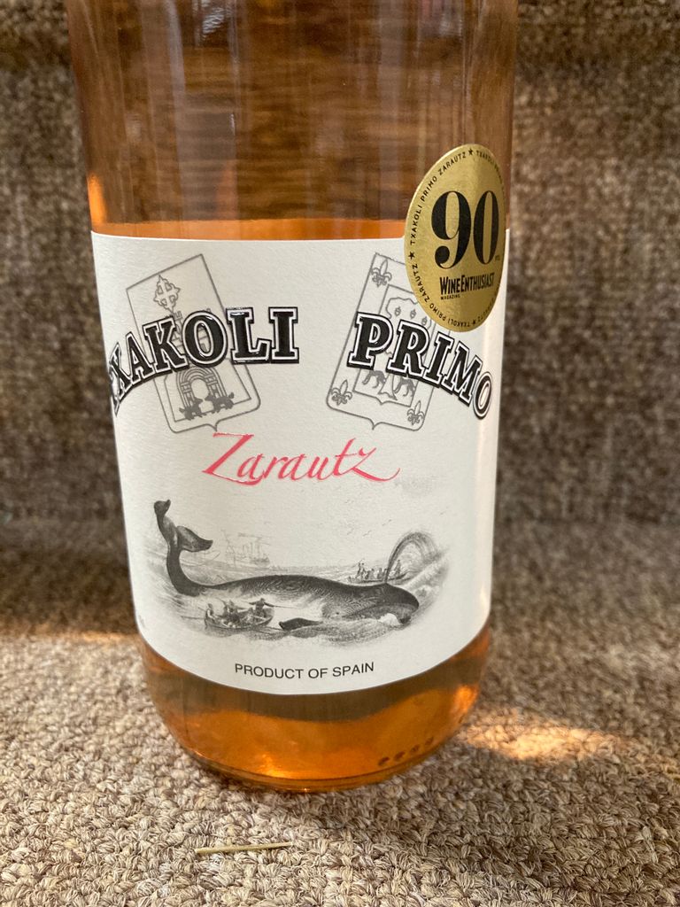 2022 Txakoli Primo Getariako Txakolina Zarautz Rosé, Spain, País Vasco ...