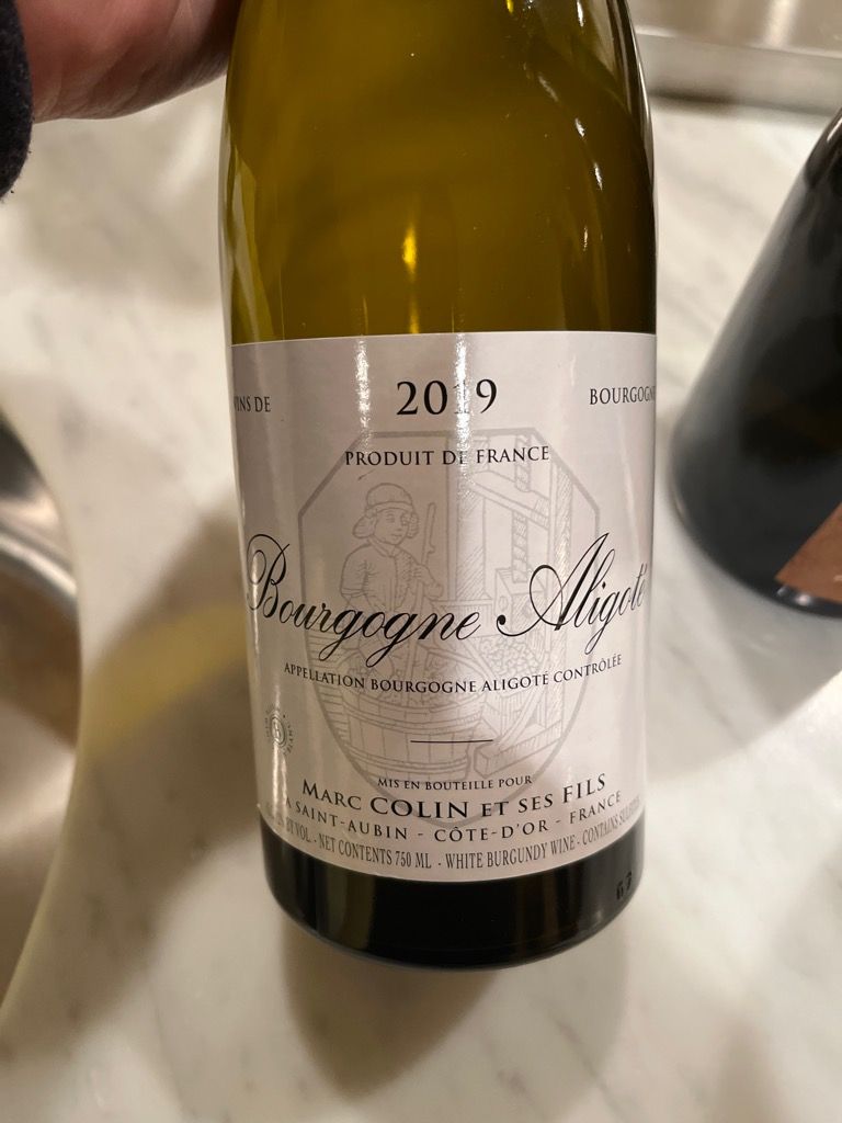 2021 Marc Colin et Fils Bourgogne-Aligoté, France, Burgundy, Bourgogne ...