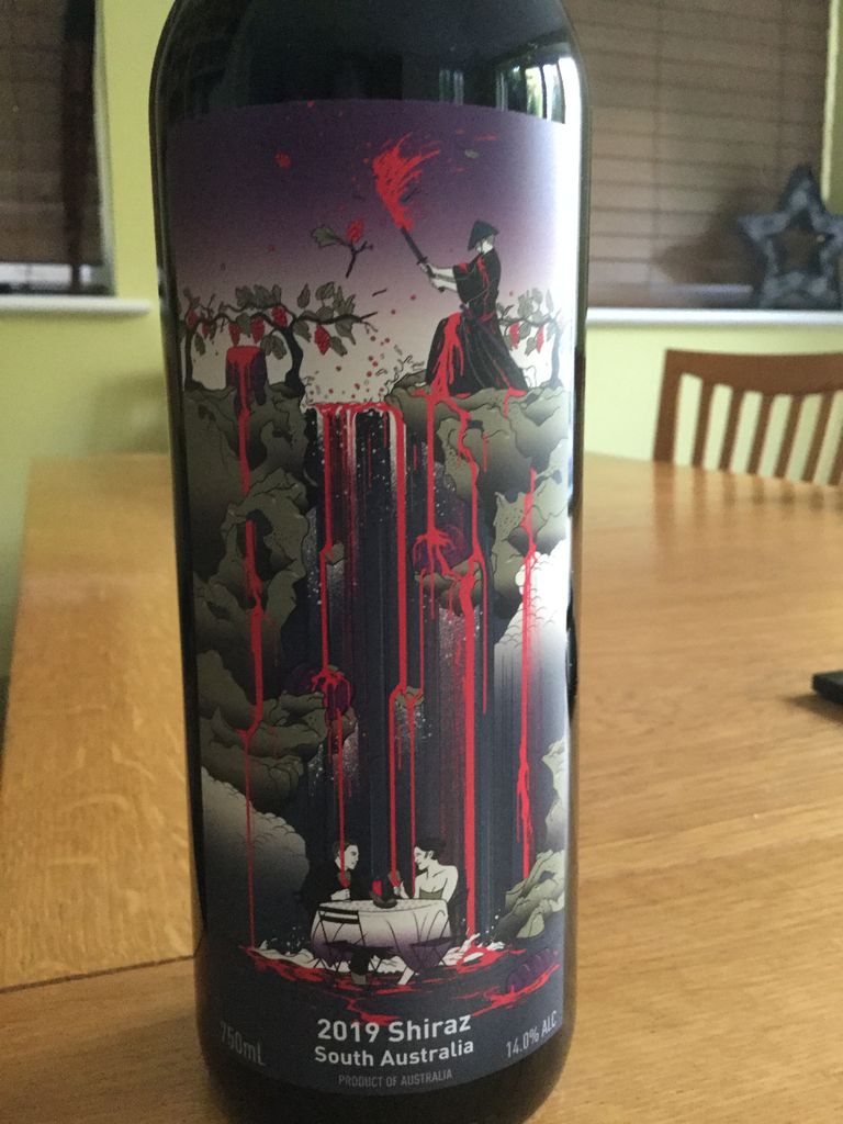 2023 The Unfiltered Dog Shiraz Samurai label, Australia, South ...