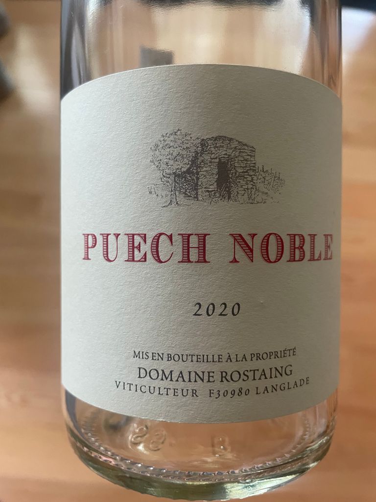 2021 Rene Rostaing Coteaux du Languedoc Puech Noble rosé, France ...