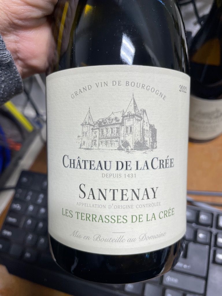 2022 Château de la Crée Santenay La Confrérie, France, Burgundy, Côte ...