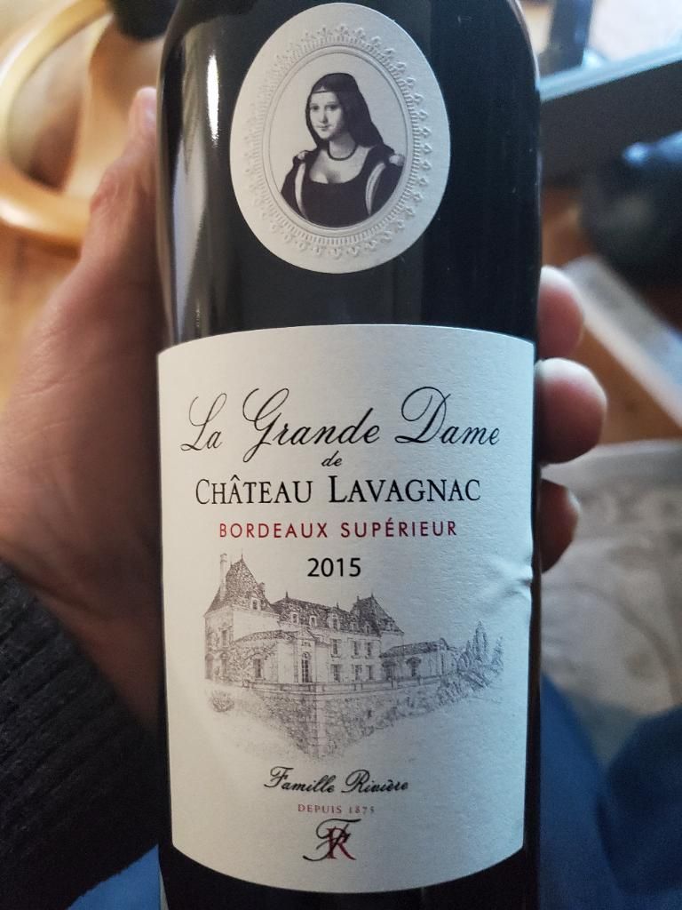 2018 Château de Lavagnac La Grande Dame, France, Bordeaux, Bordeaux ...