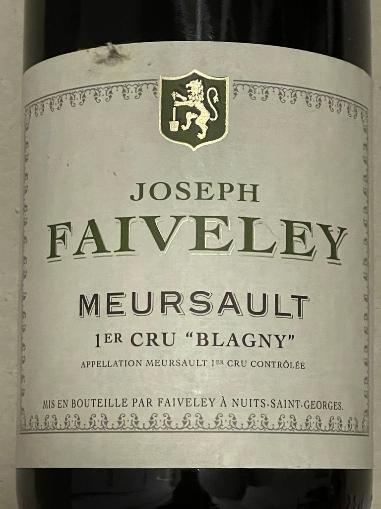 2008 Faiveley Meursault 1er Cru Blagny, France, Burgundy, Côte de ...