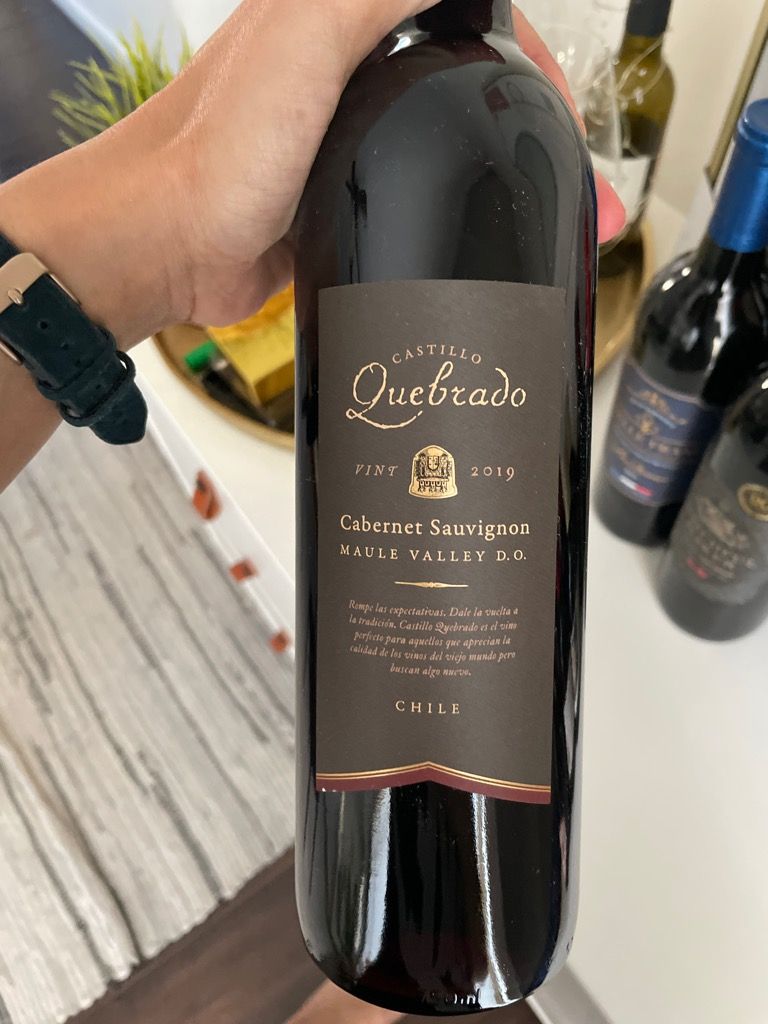 2019 Quebrado Cabernet Sauvignon, Chile, Central Valley - CellarTracker