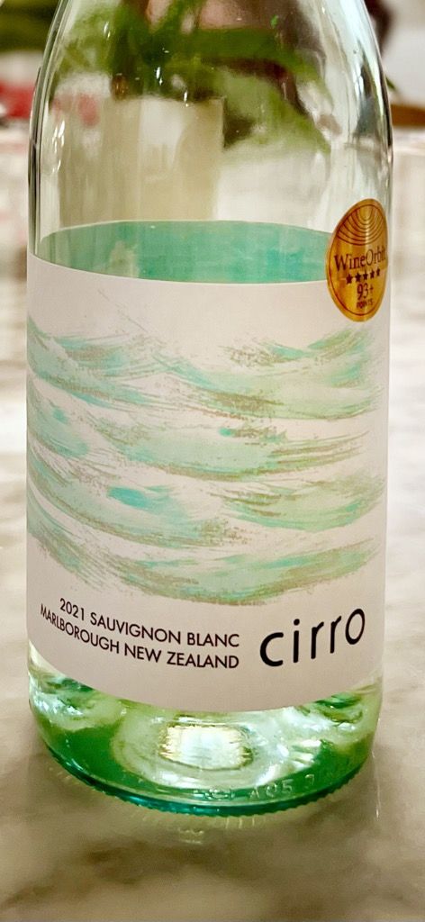 2020 Cirro Sauvignon Blanc, New Zealand, South Island, Marlborough ...