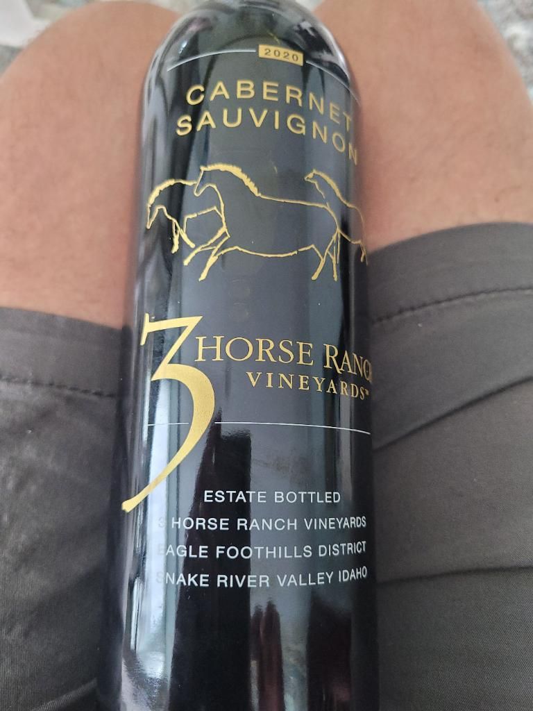 2020 3 Horse Ranch Vineyards Cabernet Sauvignon, USA, Idaho, Snake ...