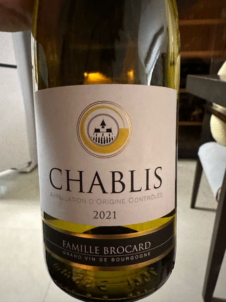 2021 Famille Brocard Chablis, France, Burgundy, Chablis - CellarTracker