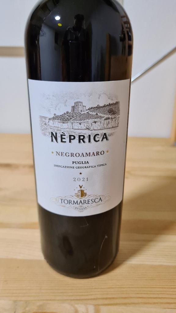 2021 Tormaresca Negroamaro Nèprica Puglia IGT, Italy, Puglia, Puglia ...