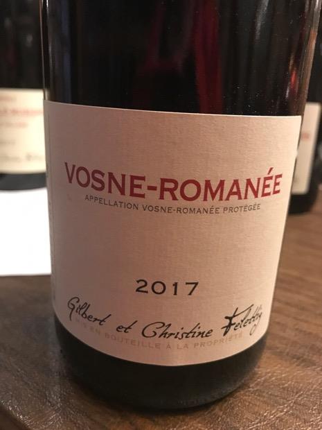 2017 Domaine Felettig Vosne-Romanée, France, Burgundy, Côte de Nuits ...