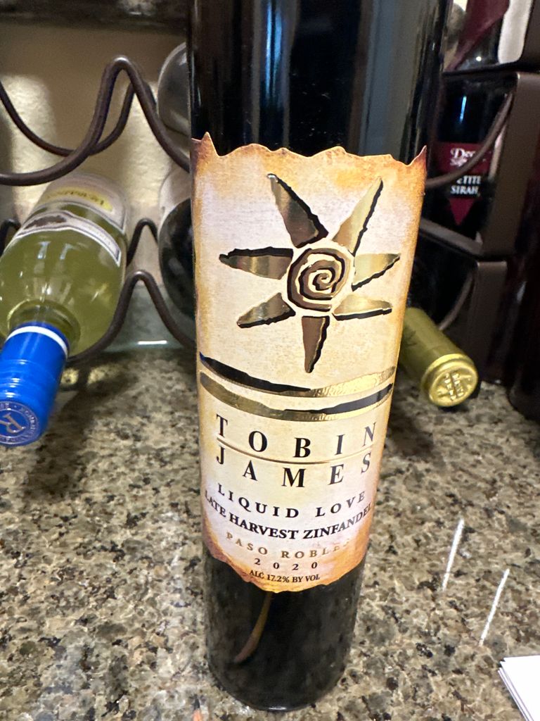 2020 Tobin James Zinfandel James Gang Reserve, Late Harvest, USA ...