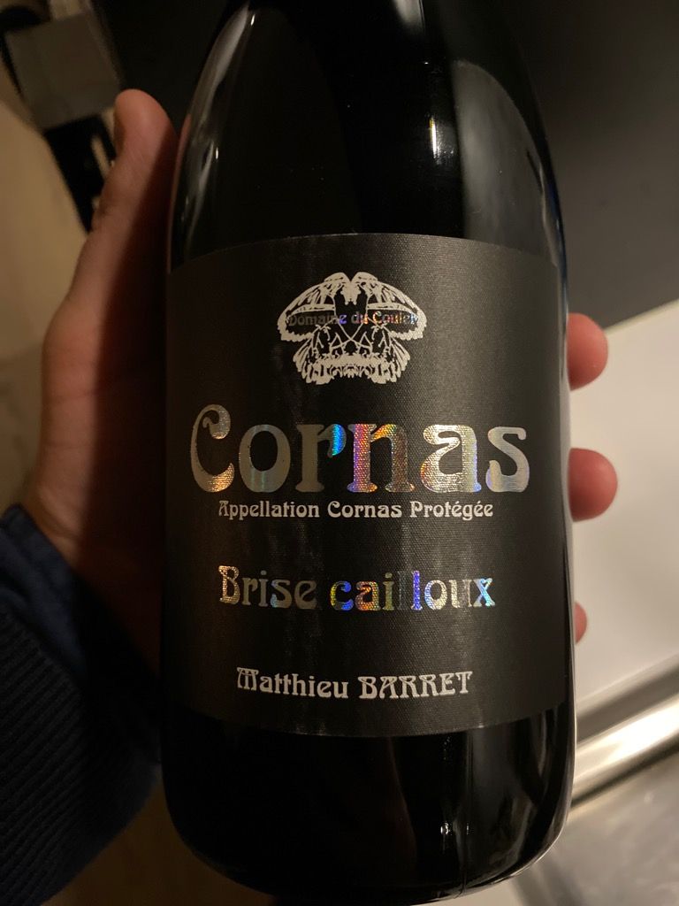 2019 Domaine du Coulet (Matthieu Barret) Cornas Brise Cailloux, France ...