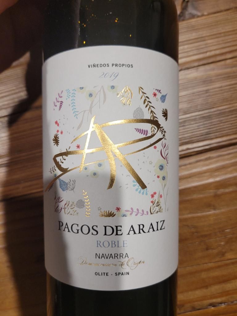 2021 Pagos de Aráiz Navarra Tinto Roble La Gozada, Spain, Navarra ...