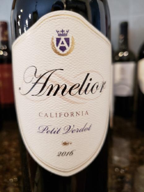 2016 Amelior Petit Verdot, USA, California, North Coast - CellarTracker