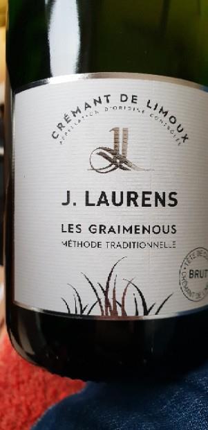 2016 J. Laurens Crémant de Limoux Les Graimenous, France, Languedoc ...