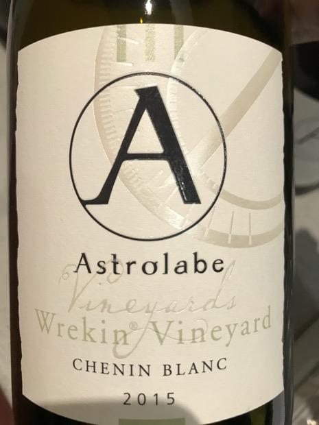 2016 Astrolabe Wines Chenin Blanc Wrekin Vineyard, New Zealand, South ...
