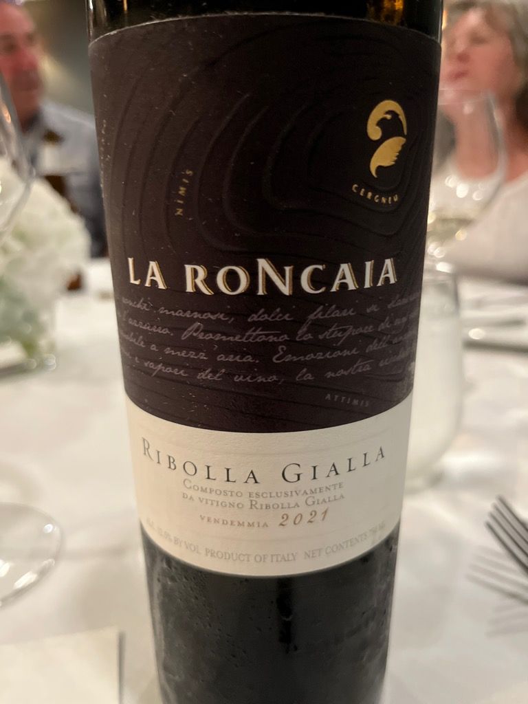 2021 La Roncaia Ribolla Gialla, Italy, Delle Venezie - CellarTracker