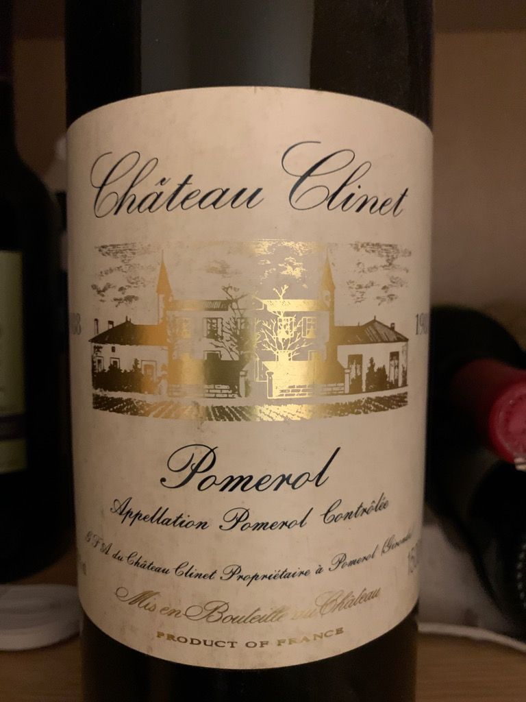 1988 Berry Bros. & Rudd Berrys' Own Selection Pomerol Château Feytit-Clinet, France, Bordeaux ...