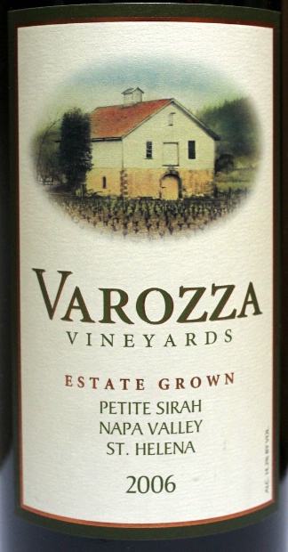 2005 Varozza Vineyards Petite Sirah, USA, California, Napa Valley, St ...