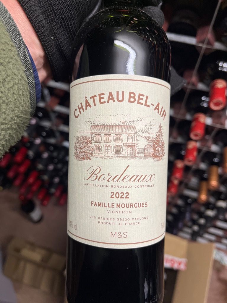 2022 Famille Mourgues Bordeaux Château Bel Air, France, Bordeaux - CellarTracker