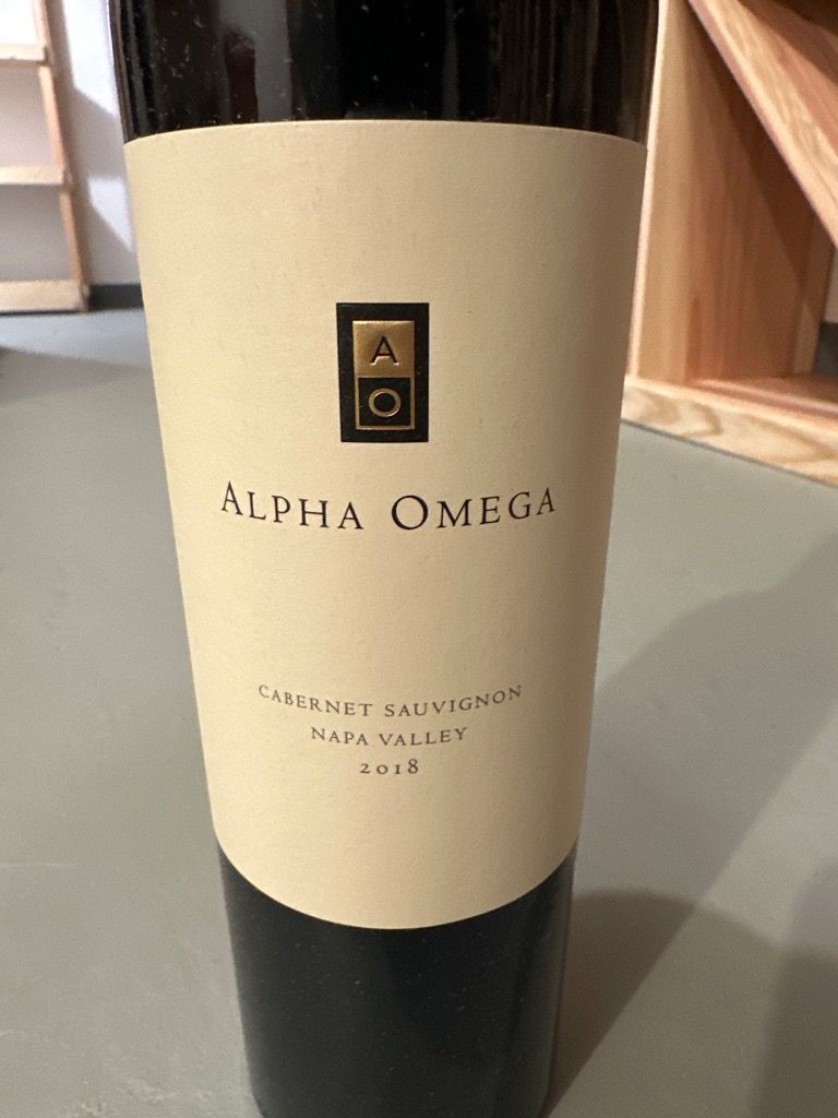 2022 Alpha Omega Cabernet Sauvignon, USA, California - CellarTracker